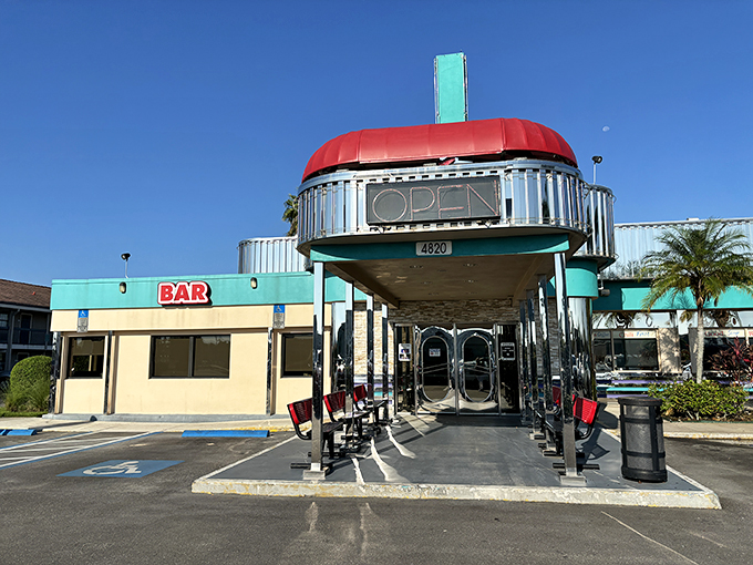 Chrome, neon, and creamy dreams &ndash; Mel's is serving up a triple scoop of nostalgia with every shake.