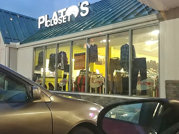 Time travel to trendy! Plato's Closet lets you raid the coolest closets of the recent past.