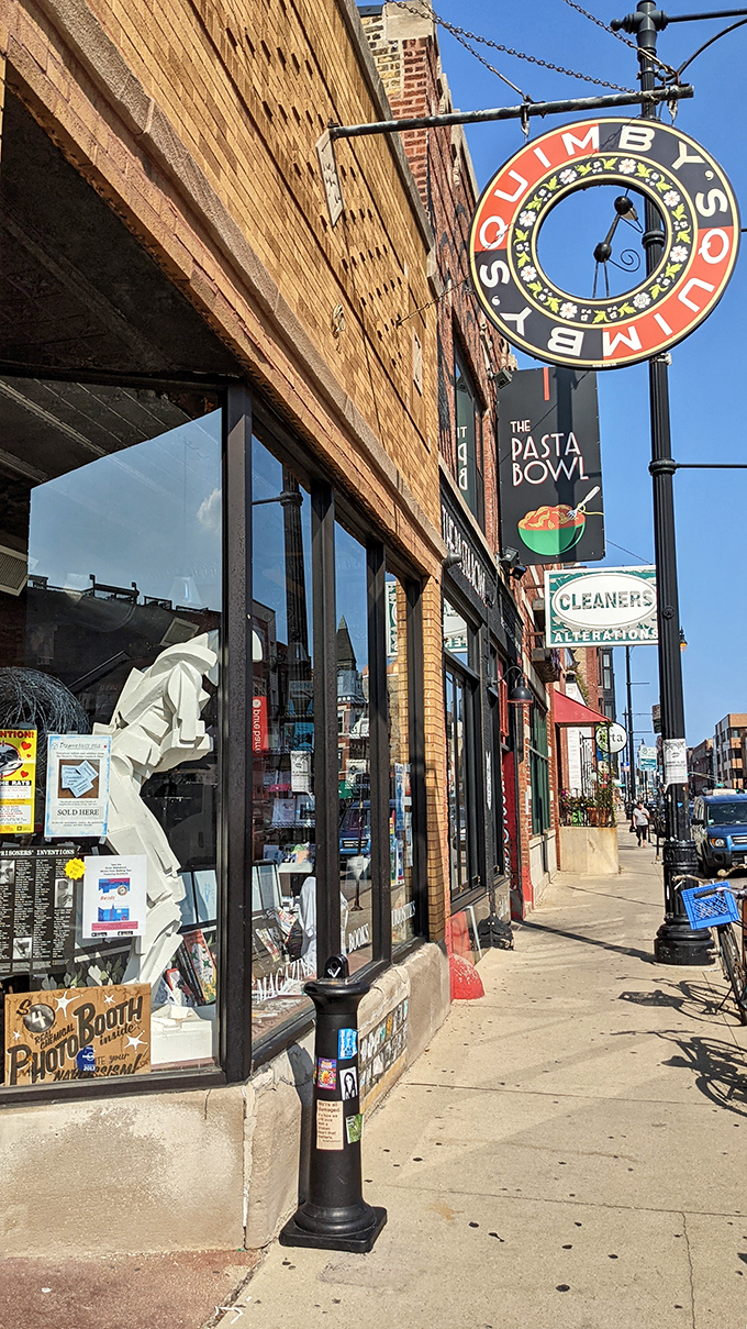 "Park your conventional notions at the door. Quimby's is a rest stop for the literarily adventurous."