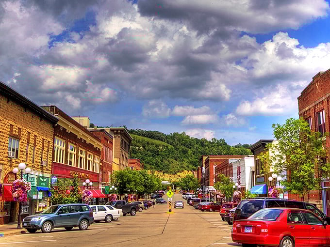 Brick buildings, blue skies, and endless charm. Red Wing's downtown is prettier than a postcard and twice as fun.
