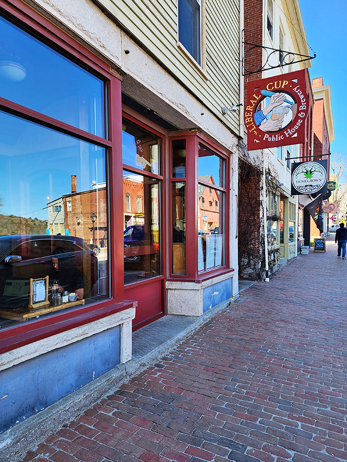 Journey through time and taste! The Liberal Cup offers a pit stop that's both historical and hoppy.