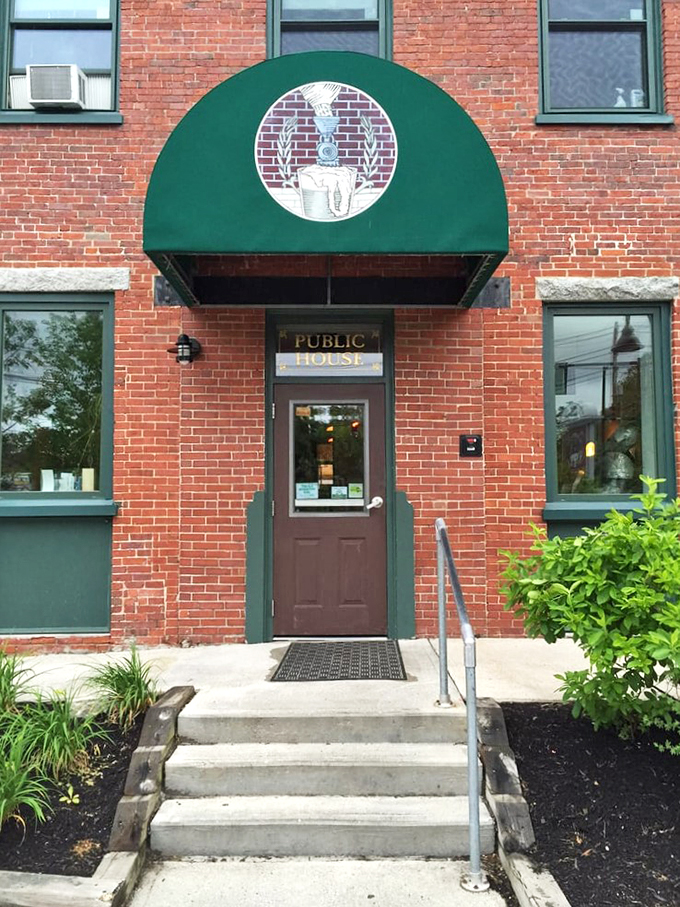 Mill around in style: This converted factory is a monument to Maine's liquid gold.