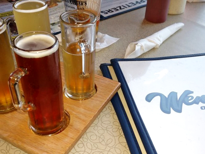 Liquid gold in a flight! These beers are like a choose-your-own-adventure book for grown-ups. Cheers to good taste!