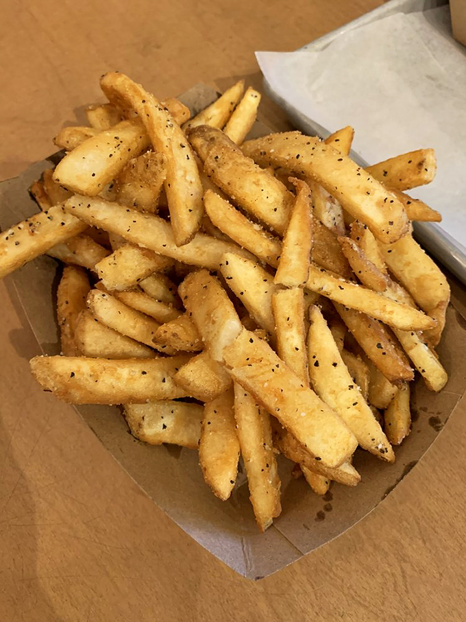 Fry, oh my! These golden beauties look crispy enough to make even the Mona Lisa crack a smile.