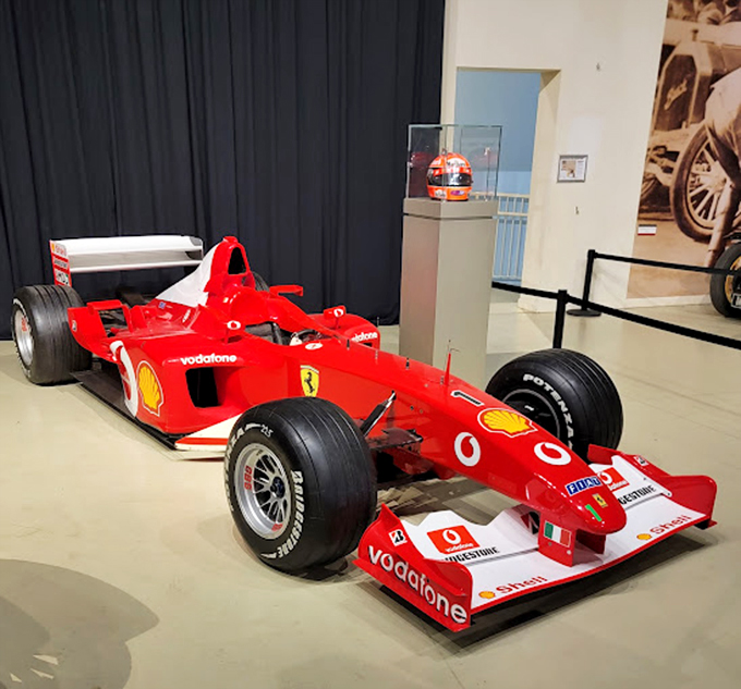 From zero to "Holy moly!" in 3 seconds flat. This F1 Ferrari is the closest thing to a land rocket you'll ever see.
