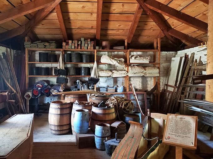 Fort Snelling's attic sale? Not quite. This treasure trove of 19th-century gadgets and gizmos is a DIY-er's dream and a historian's playground.
