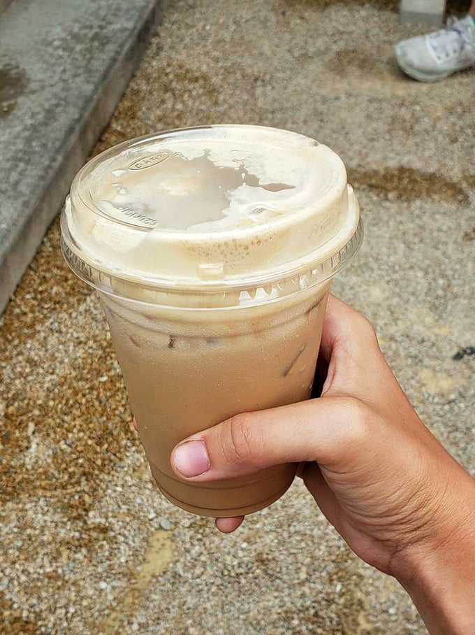 Honey, I shrunk the latte! This sweet sip is like a bear hug for your taste buds &ndash; comforting and oh-so-satisfying.
