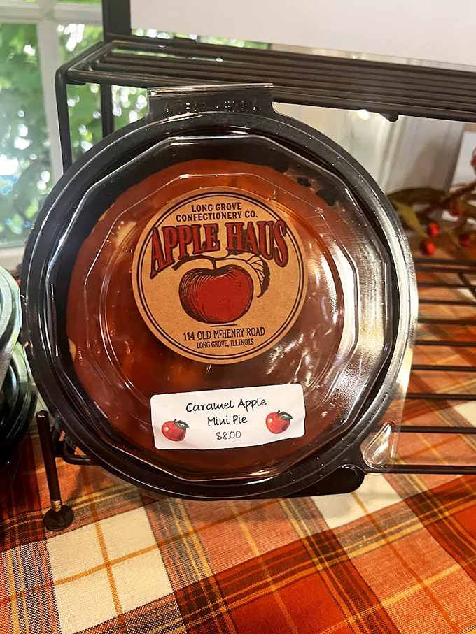 Size doesn't always matter! This mini caramel apple pie packs all the flavor of its bigger cousins into an adorable, single-serving package.