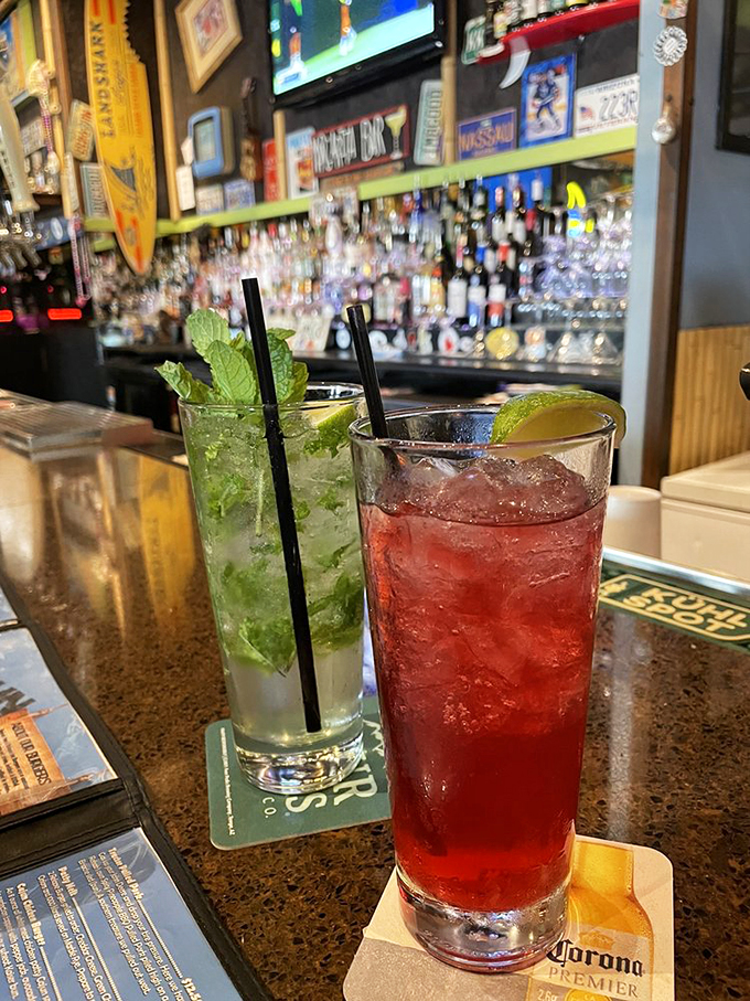 Cocktails that transport you to a tropical paradise. One sip, and you'll swear you hear ocean waves (or is that just your ice clinking?).