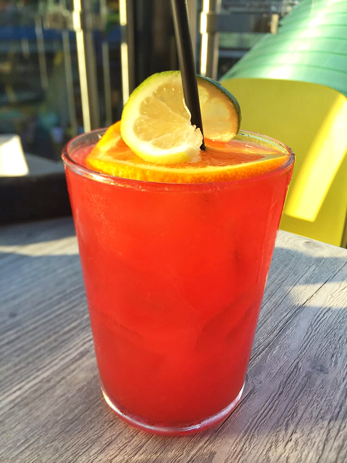 Sunrise in a glass! This zesty margarita is the perfect way to kick off your Cowfish adventure. Don't forget to make a toast to good taste!