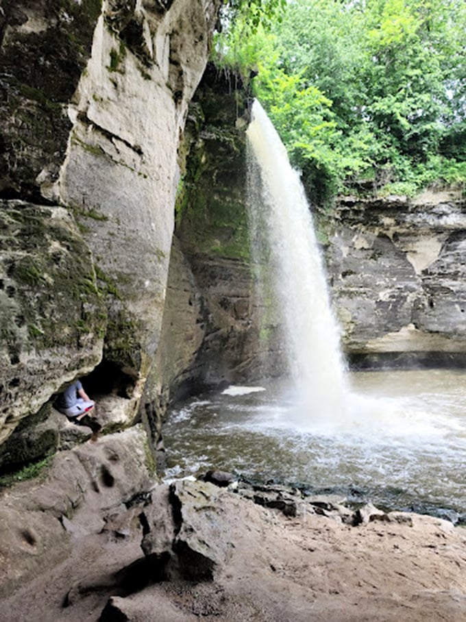 Forget the Fountain of Youth &ndash; this waterfall's the real deal. Nature's own spa treatment, free of charge!