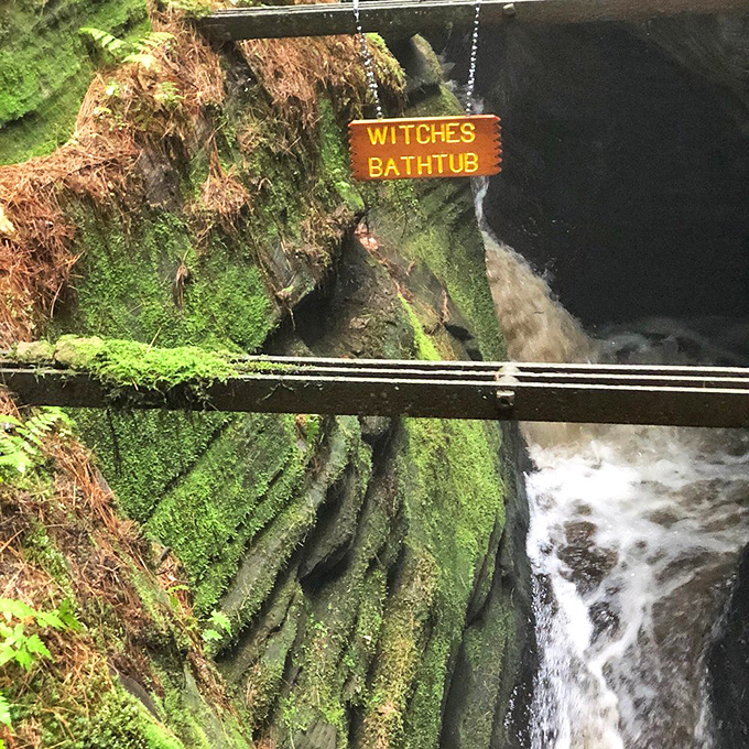 The Witches Bathtub: where Mother Nature does her best jacuzzi impression. Don't forget your rubber ducky!