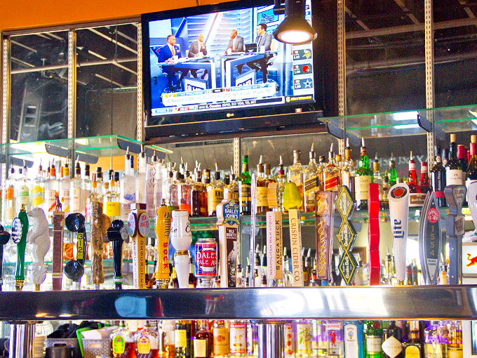 Liquid gold on tap! Stanley's bar is like Willy Wonka's factory for grown-ups, with a rainbow of libations ready to quench any thirst.