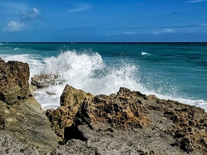 Fifty shades of blue? More like fifty shades of breathtaking! This view is better than any Caribbean postcard.