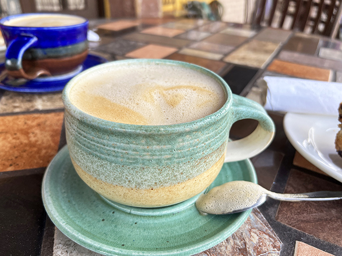 Coffee with a view! This mug isn't just serving java &ndash; it's dishing out a slice of Southwest serenity with every sip.