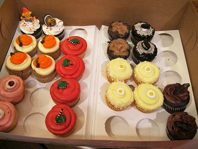 Cupcake carnival! From pumpkin patch to chocolate heaven, these mini cakes are like a party in your mouth, no RSVP required.