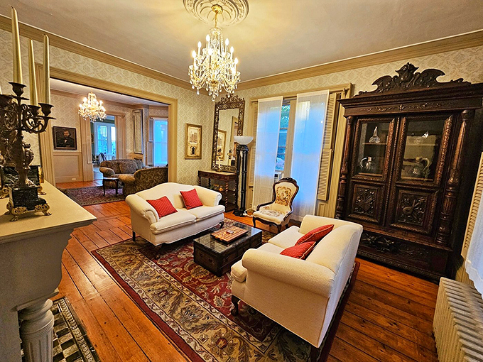 Victorian charm meets modern comfort. It's like stepping into a Jane Austen novel, but with better lighting and Wi-Fi.