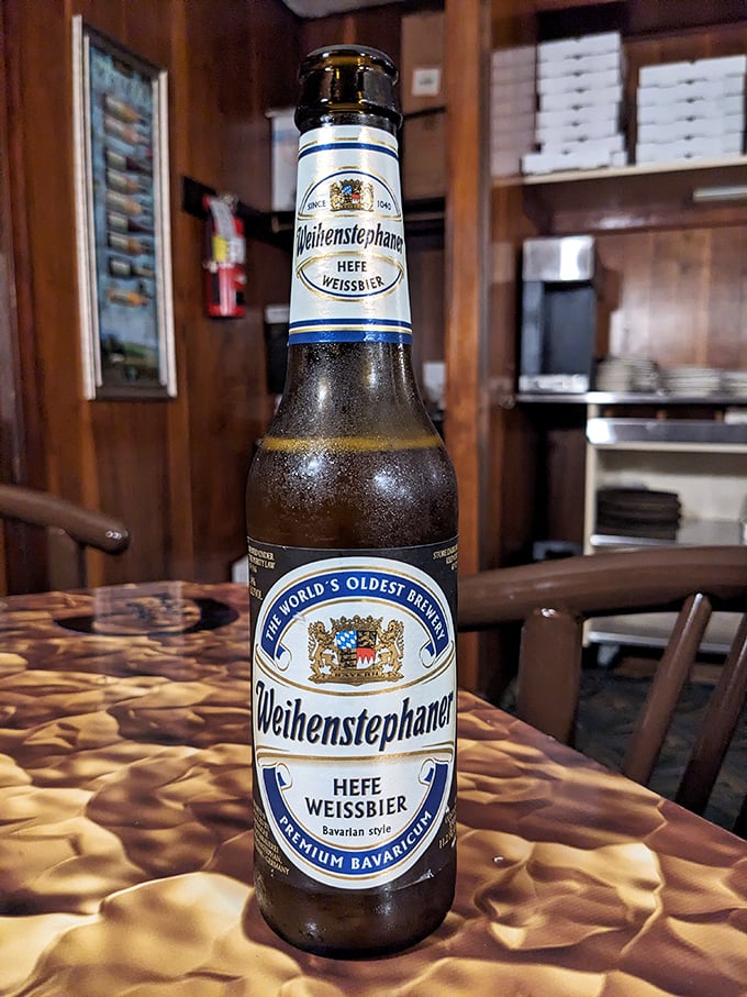 When in Rome... or Wooster! Nothing complements a slice quite like a crisp, local brew. Prost to good taste!