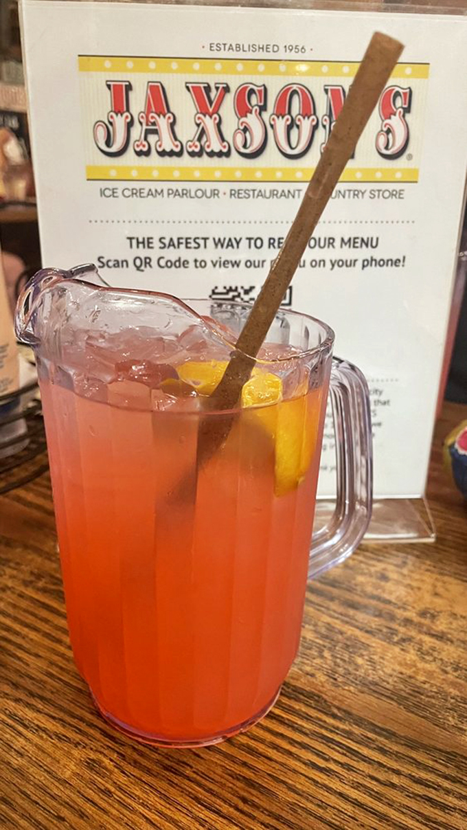 When life gives you lemons, Jaxson's makes pink lemonade. It's sunshine in a glass, with a twist of nostalgia.