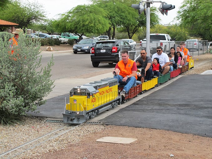 Size doesn't matter when it comes to fun! This rideable train proves that sometimes the best adventures come in larger-than-life packages.