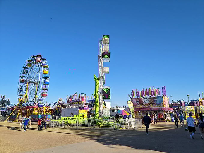 Step right up to Yuma's carnival extravaganza! It's like Coney Island took a detour through the desert and decided to stay.