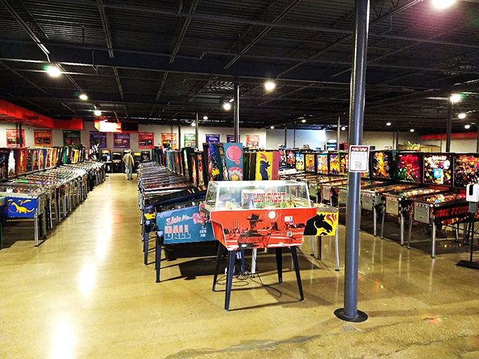 Down the rabbit hole of retro gaming we go! This aisle of arcade wonders could turn minutes into hours faster than you can say "one more game."