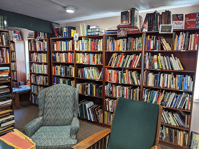A rainbow of reading awaits. From classic leather-bounds to colorful paperbacks, there's a story for every mood and whim.