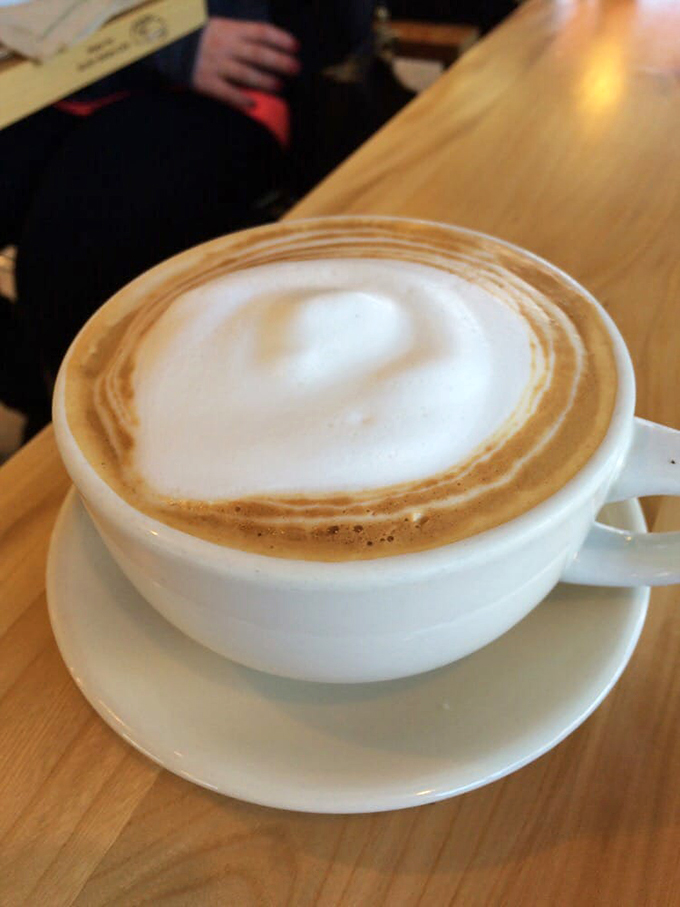 Behold, the classic cappuccino! It's not just coffee; it's a work of art that'll perk up your day and your Instagram feed.