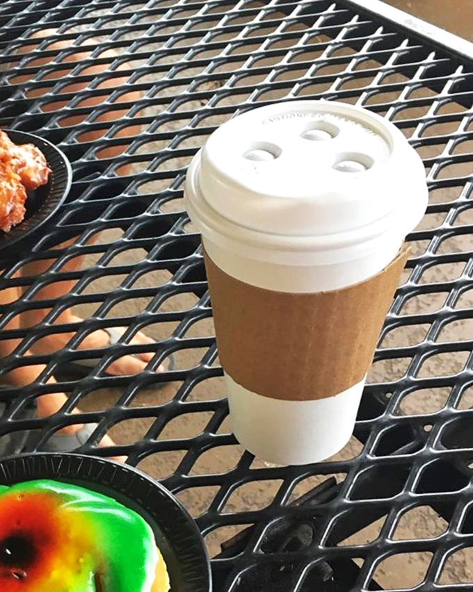 Coffee: because adulting is hard. This steaming cup of motivation comes with a side of people-watching on Cinotti's charming patio.