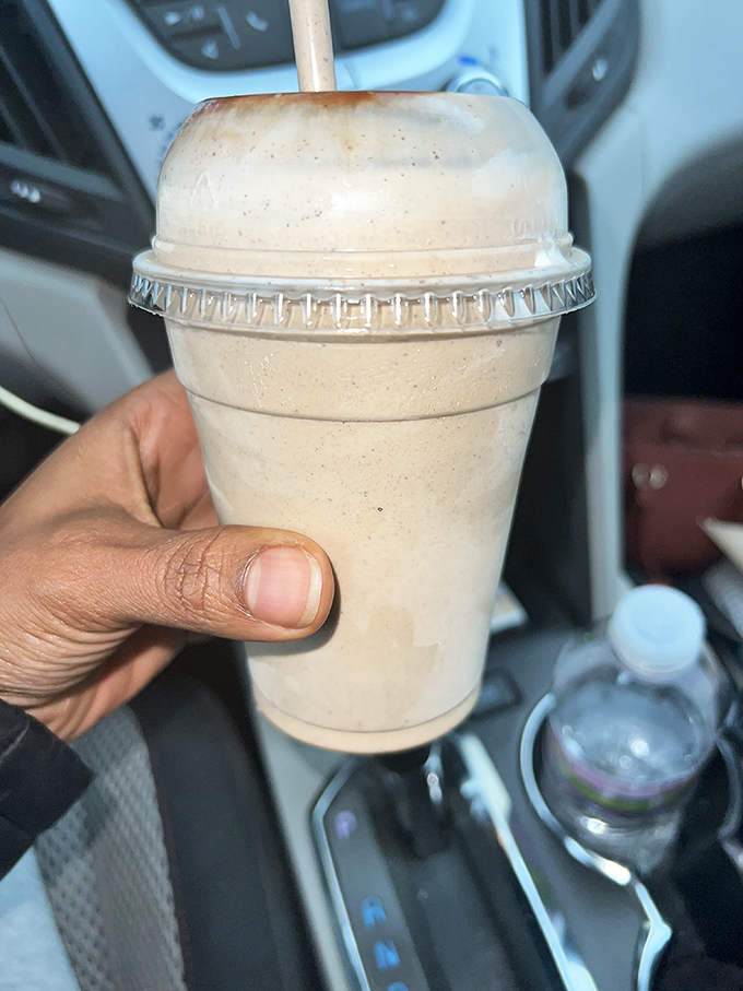 Shake it up, baby! This creamy custard shake is like a cold, sweet hug for your insides.