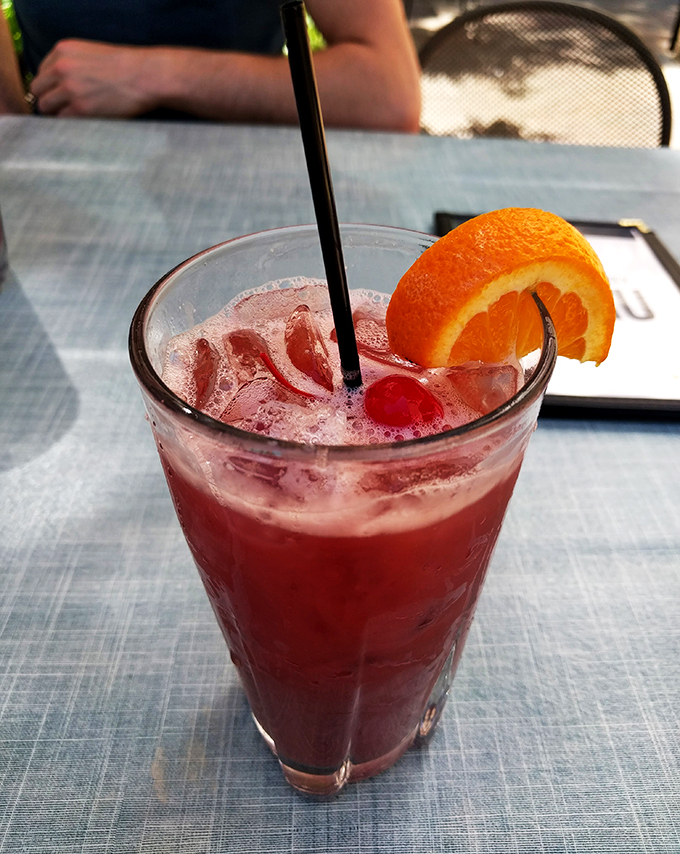 Liquid sunshine in a glass! This vibrant cocktail is the perfect antidote to a case of the Mondays... or any day ending in 'y'.