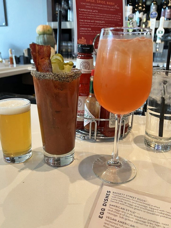 Liquid sunshine in a glass! These vibrant cocktails are like a party for your palate. Remember: It's always 5 o'clock somewhere (especially at brunch).