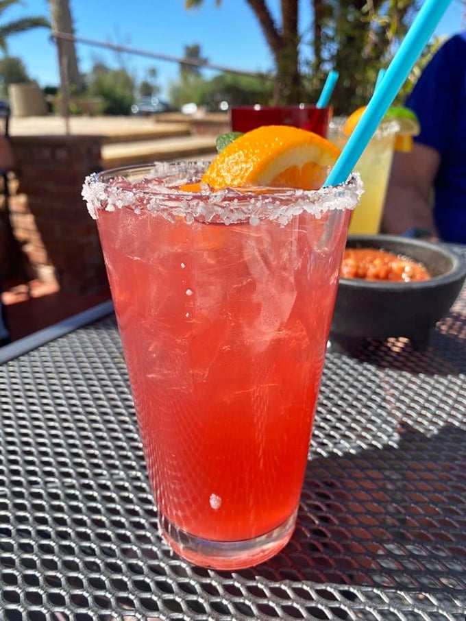 Liquid sunshine in a glass! This margarita is more refreshing than a dip in the pool on a scorching Arizona afternoon.