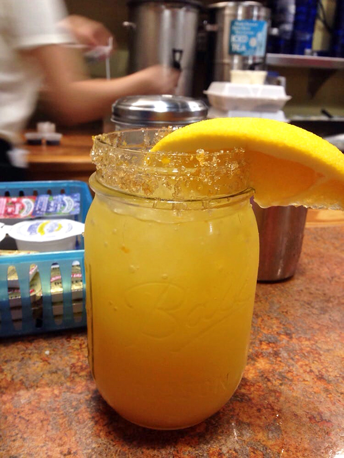 Sunshine in a glass! This mimosa is like Florida's liquid postcard – bright, refreshing, and guaranteed to put a spring in your step.