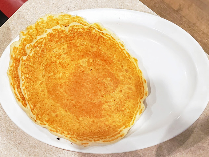 Golden, fluffy, and ready for their close-up! These pancakes are so perfect, they could star in their own food network show.