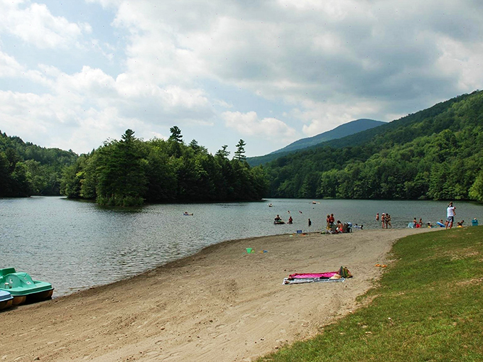 Sand, sun, and serenity &ndash; the holy trinity of a perfect beach day. Who needs the Riviera when you've got this slice of Vermont paradise?