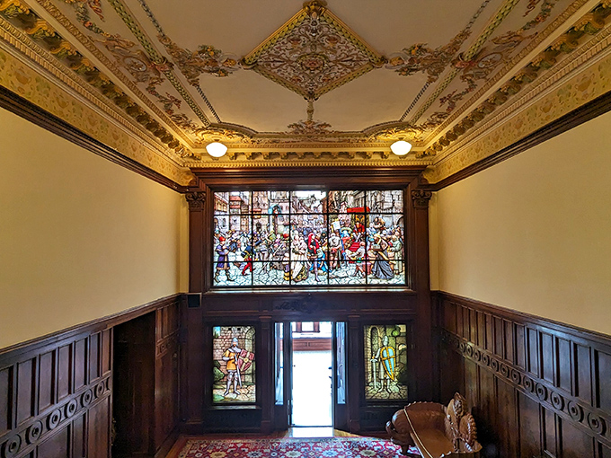 Stained glass that puts church windows to shame. These colorful panes are like Instagram filters for natural light.