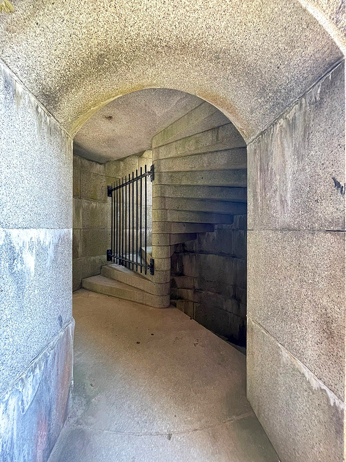 Stairway to heaven? Not quite, but these granite steps do lead to some heavenly views. Just watch your step&mdash;these stairs have seen more history than a Ken Burns documentary!