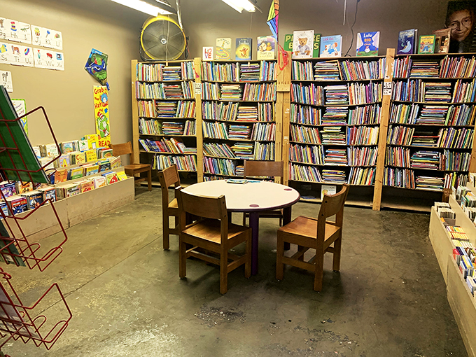 Pull up a chair and stay awhile. This cozy nook is perfect for test-driving your potential new literary companions.