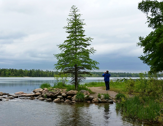 Contemplating life's big questions or just enjoying the view? Either way, this spot's more zen than a yoga retreat.
