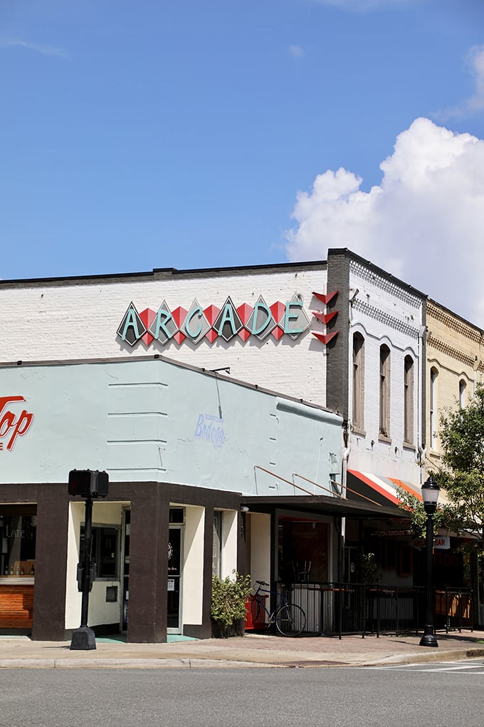 Roadside refreshment leveled up! Quench your thirst and your gaming addiction in one stop.