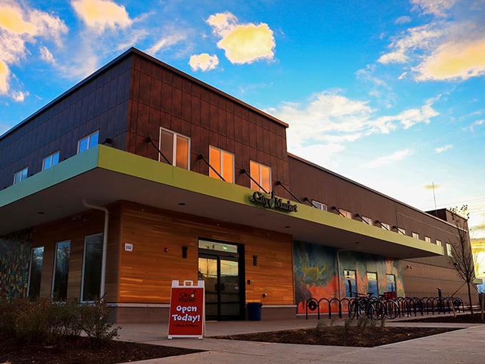 Hipster veggies unite! City Market's produce is so cool, it probably has its own indie band.