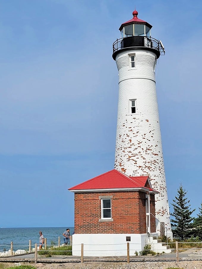 Off-the-beaten-path champion! This remote lighthouse is the ultimate "I took the road less traveled" bragging right.
