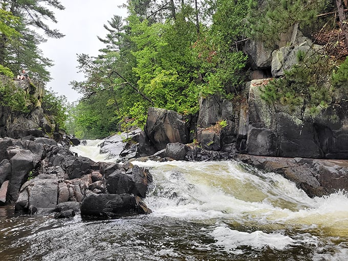Dave's Falls: Proof that dynamite comes in small packages! These modest cascades pack more charm than a litter of golden retriever puppies.