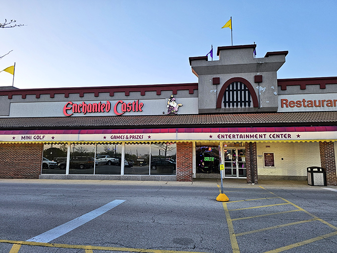 Enchanted Castle: Where medieval fantasy meets arcade fun! It's the castle experience for those who prefer pizza to gruel.