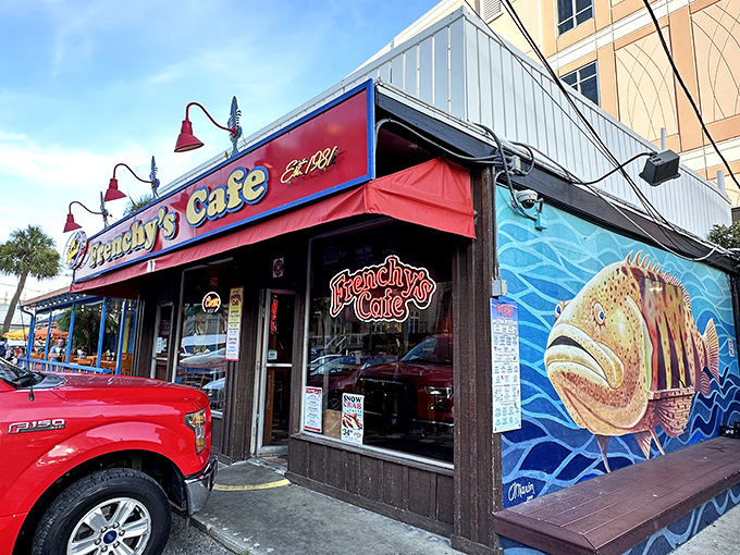 Frenchy's: So colorful, it makes rainbows jealous. This Clearwater gem serves up seafood with a side of sunshine.