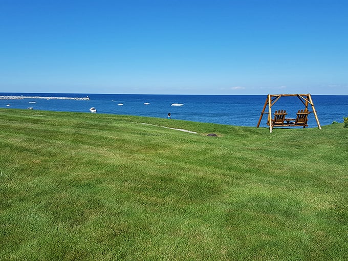 Lexington Harbor: Where boats bob like apples in a carnival game, and every breeze carries a whiff of adventure (and maybe a little fish).