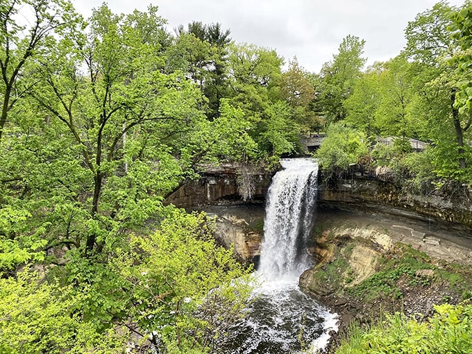 Minnehaha Falls: Where urban meets oasis. Even Elvis couldn't help falling in love with this natural wonder.