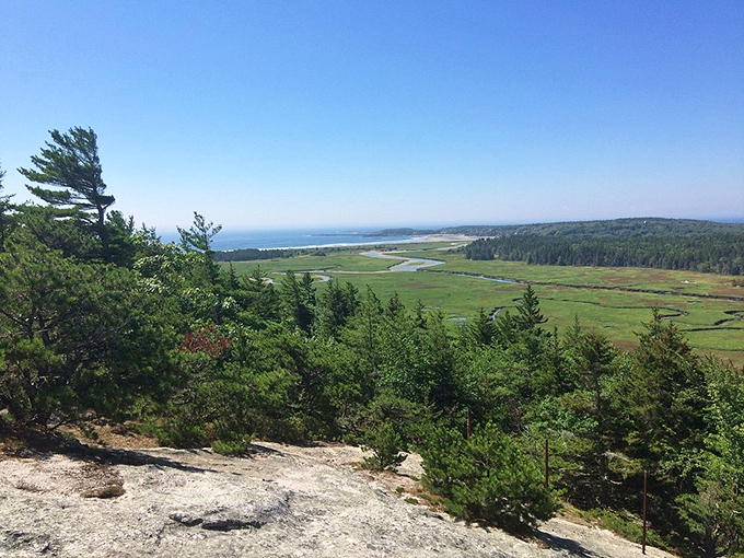 A hike with a surprise ending: Miles of pristine beach await at the finish line.