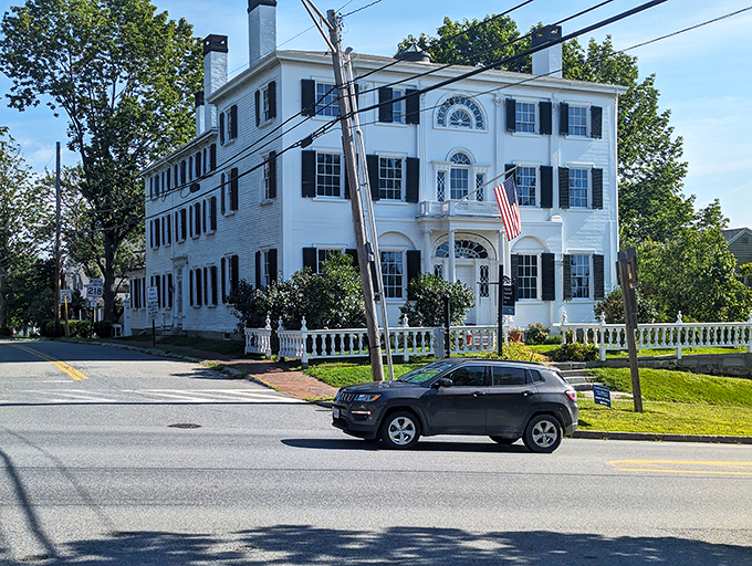 Road trip etiquette lesson: Always bow before entering a house this elegant (curtsy optional).